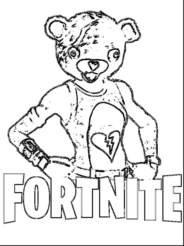 50+ Fortnite Kleurplaten Gratis Te Printen - TopKleurplaat.nl